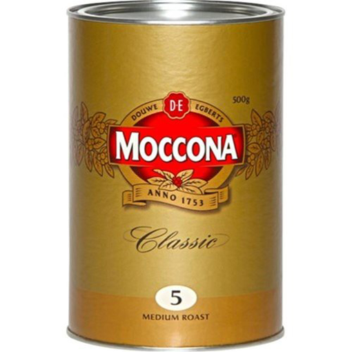 Gilmac - Your Hospitality Supplies. Moccona Classic 500g Tin