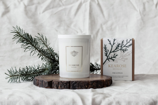 Gilmac - Your Hospitality Supplies. Kearose Candle - Pine & Spruce