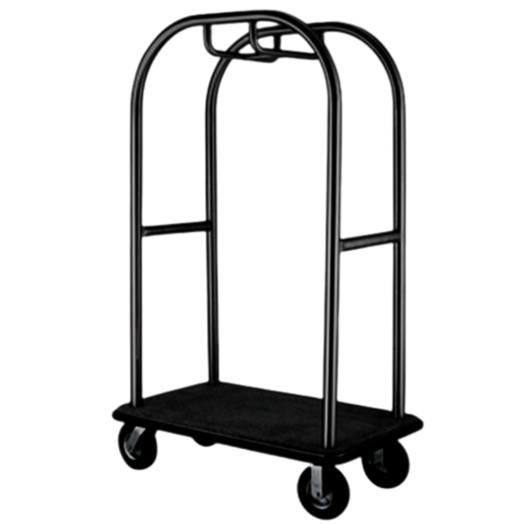 Gilmac - Your Hospitality Supplies. Elite Bellmans Cart - Black