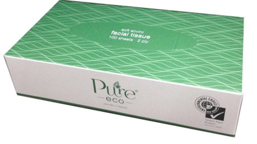 Gilmac - Your Hospitality Supplies. Pure Eco Facial Tissue 2Ply 100s ...